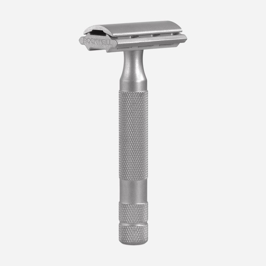 ロックウェル レイザー Rockwell Razors 6S カミソリ 6段階 調節 両刃カミソリ 剃刀 safety razor 髭剃り ひげそり メンズ シェーバー 敏感肌 替刃 5枚付 ...