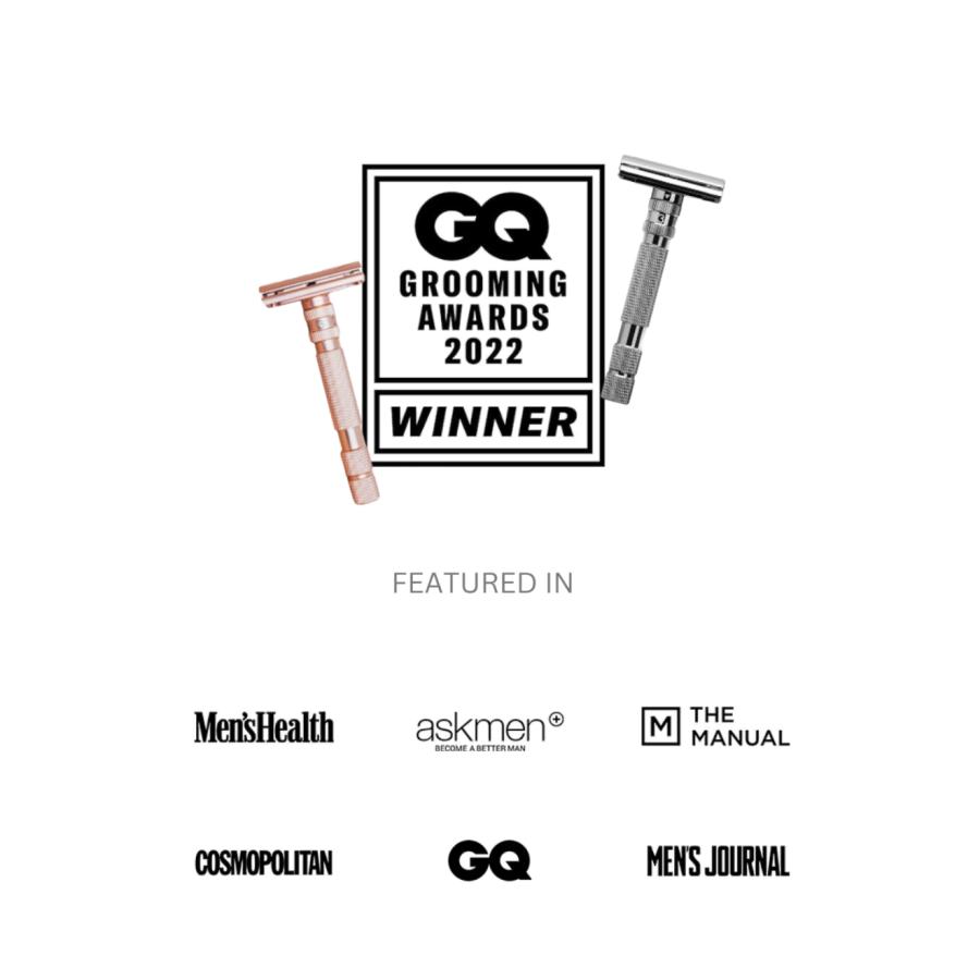 ロックウェル レイザー Rockwell Razors 6S カミソリ 6段階 調節 両刃カミソリ 剃刀 safety razo r 髭剃り ひげそり メンズ シェ ーバー 敏感肌 替刃 5枚 ...