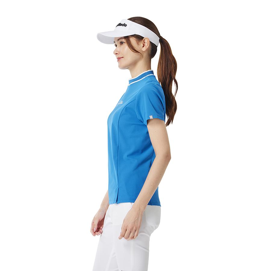 TaylorMade（テーラーメイド） ゴルフ 【Ws】スクリプトロゴ S/S モック / スカイ / TL521 / M20339 ...