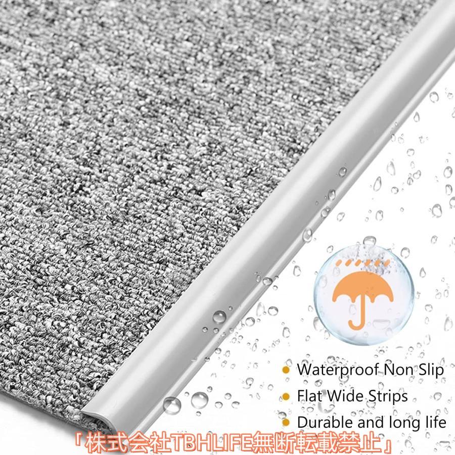 見切り材 床 幅3.3cm カーペットエッジバンディング 長さ 1m 2m 5m 7m 10m 12m 15m グレーグレーラグエッジトリム フロアトランジションストリップ 自己接着シー ...