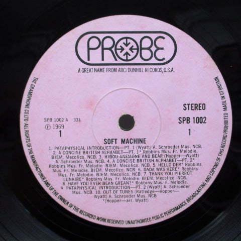 SOFT MACHINE-Volume Two (UK '69 2nd Press/CS) :1117201761936pm6s:TIME ...