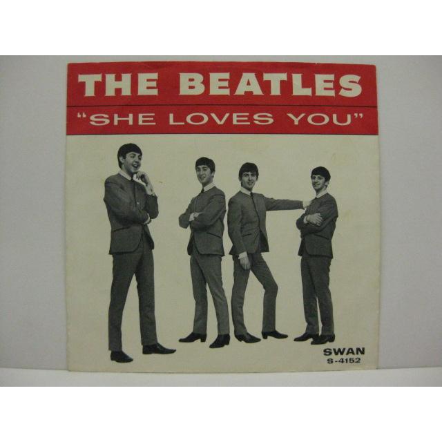 BEATLES-She Loves You (US 2nd Press+PS) : TIME BOMB RECORDS - 通販 - Yahoo!ショッピング