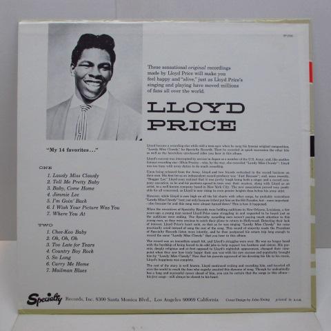LLOYD PRICE-Lloyd Price (1st) (US Mid 70's Reissue Stereo LP : TIME ...