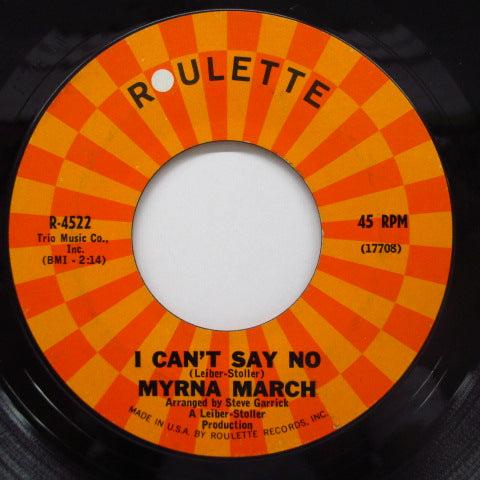MYRNA MARCH()-I Keep Forgettin' / I Can't Say No : TIME BOMB RECORDS ...