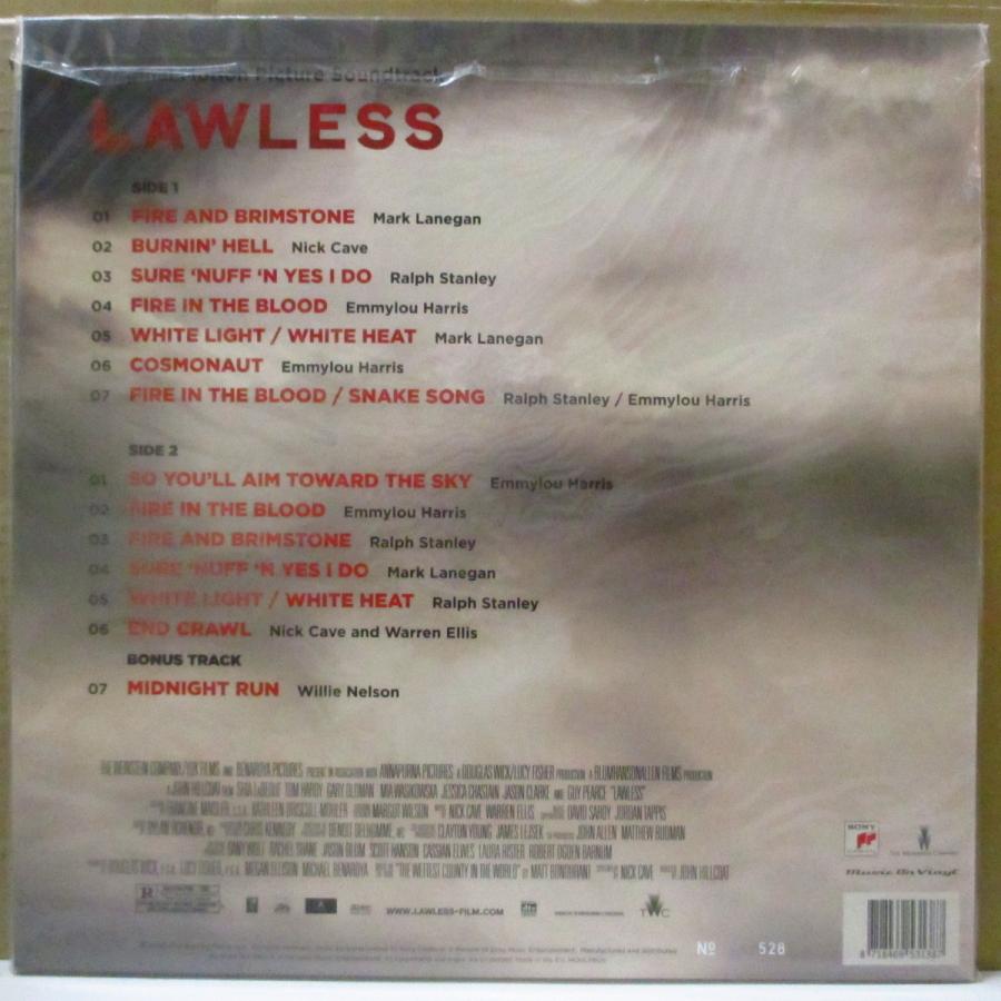 NICK CAVE / WARREN ELLIS-(O.S.T.) Lawless (EU Limited 180g R : TIME ...