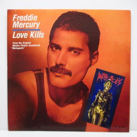 FREDDIE MERCURY-Love Kills (UK オリジナル 7"+光沢固紙ジャケ) : TIME BOMB RECORDS - 通販 - Yahoo!ショッピング