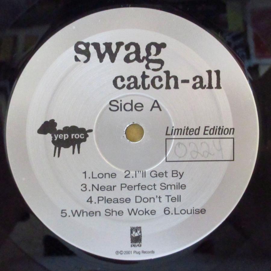 SWAG-Catch-All (US Limited Numbered Lbl.LP+Insert) : TIME BOMB RECORDS ...
