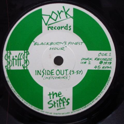 STIFFS， THE (ザ ・スティッフス) -Inside Out (UK '79 セカンドプレス「緑ラベ : TIME BOMB ...