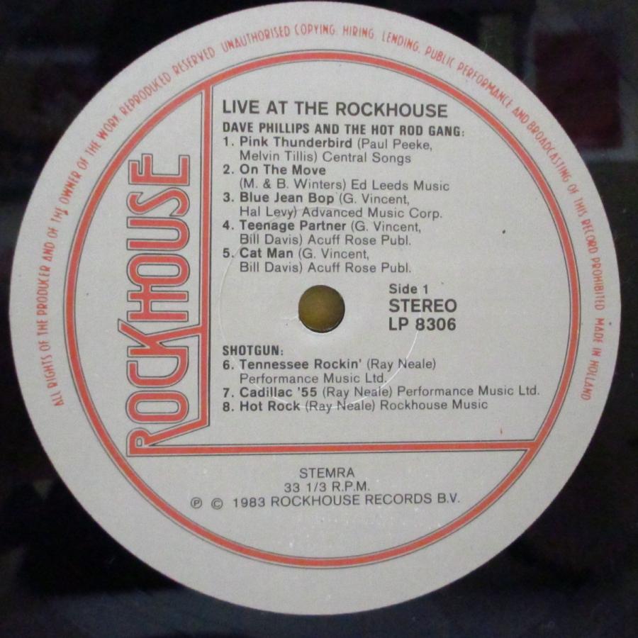 V.A.-Live At The Rockhouse (Dutch Orig.LP) : TIME BOMB RECORDS - 通販 ...