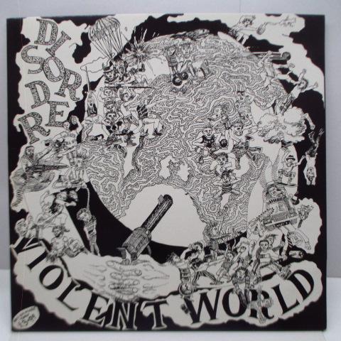 DISORDER (ディスオーダー) -Violent World (UK オリジナル LP/見開ジャケ) : TIME BOMB ...