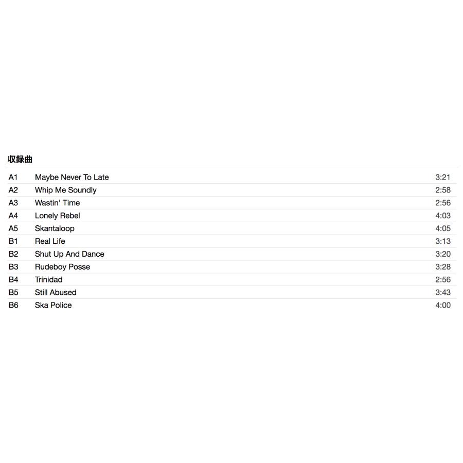 LOS PLACEBOS-Dispensor (German 限定プレス LP「廃盤 New」) : TIME BOMB RECORDS ...