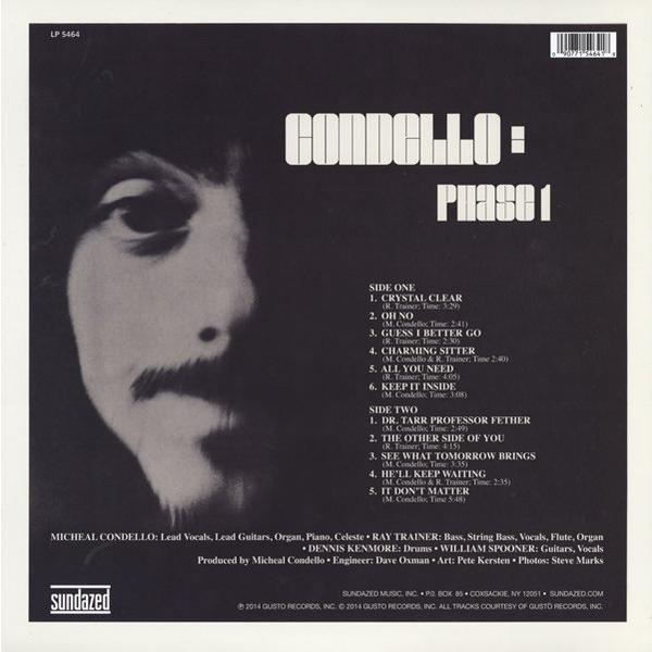 CONDELLO-Phase 1 (US Sundazed Ltd. Reissue 180g Stereo LP/Ne : TIME ...