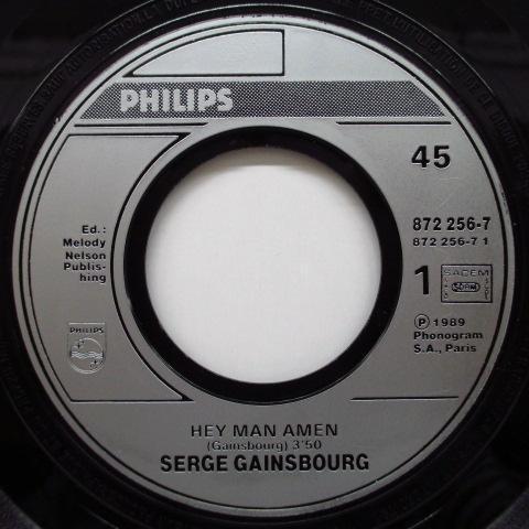 SERGE GAINSBOURG-Hey Man Amen (France Orig.7+PS) : TIME BOMB RECORDS ...
