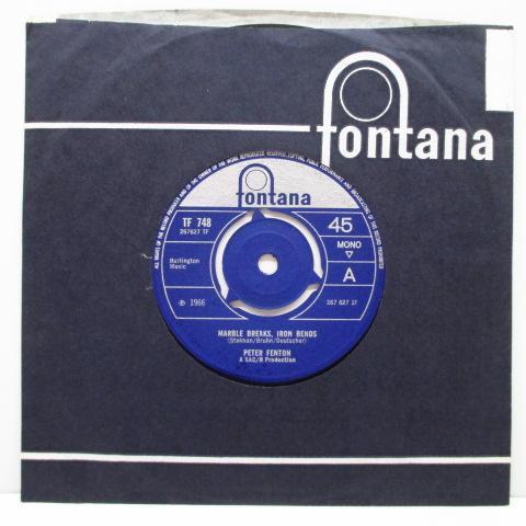 PETER FENTON-Marble Breaks, Iron Bends (UK Orig.7+CS) : TIME BOMB ...