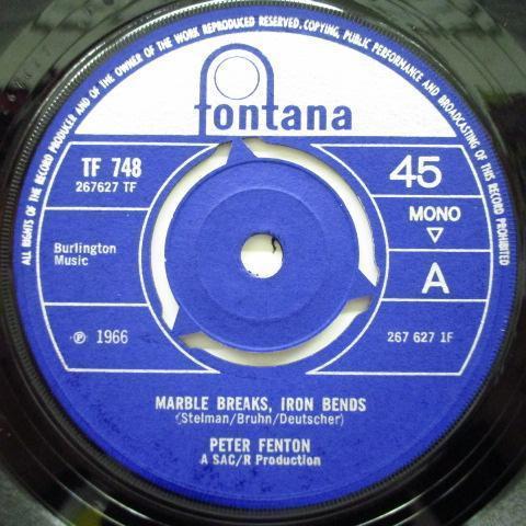PETER FENTON-Marble Breaks, Iron Bends (UK Orig.7+CS) : TIME BOMB ...