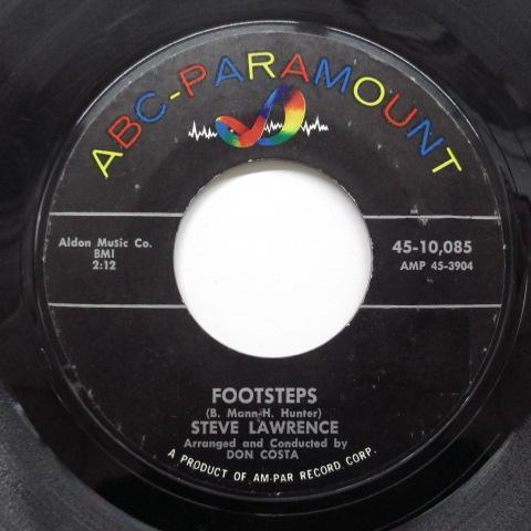 STEVE LAWRENCE (スティーブ・ローレンス) -Footsteps (US オリジナル 7") : TIME BOMB ...