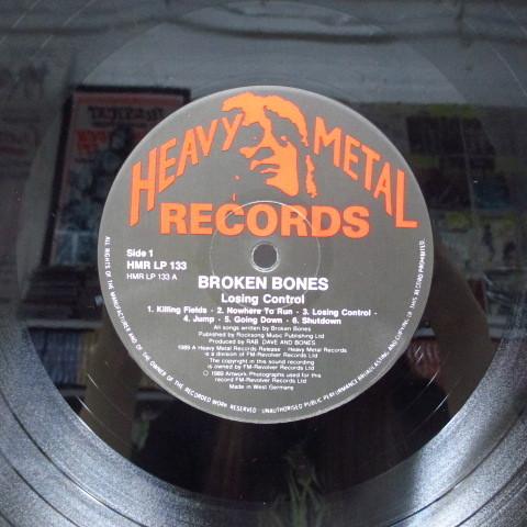 BROKEN BONES☆Losing Control☆89年オリジLP☆ : TIME BOMB RECORDS - 通販 - Yahoo!ショッピング