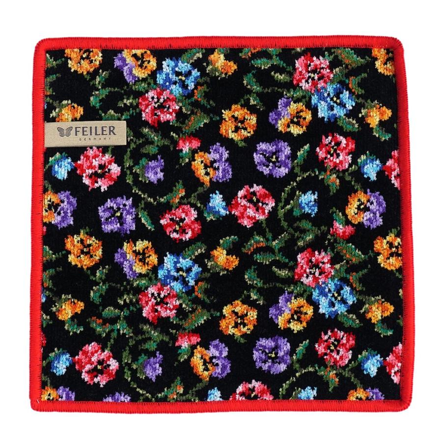 FEILER フェイラー FATIMA PETITE ファティマ ペティ ハンカチ ハンドタオル 花 花柄 プレゼント 25cm×25cm : fe25-fatimapetitered ...