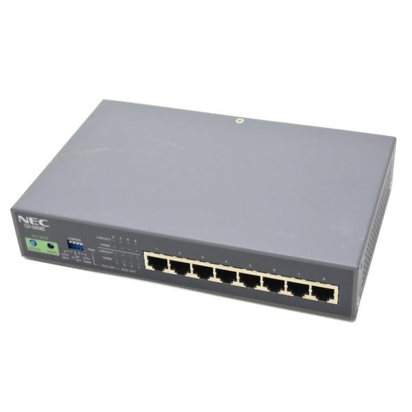 NEC QX-S608E ギガビット 8ポートL2スイッチ ファンレス金属筐体 : TCEダイレクトYahoo!店 - 通販 - Yahoo!ショッピング