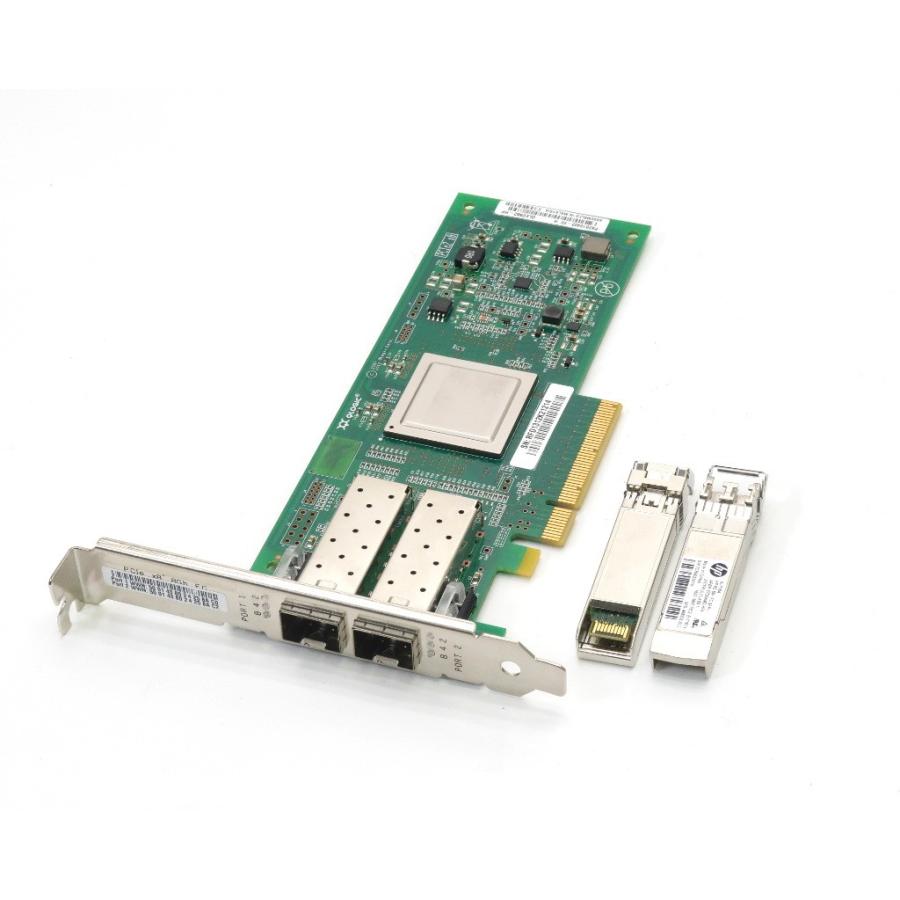 hp 489191-001 QLE2562 82Q 2ポート FC-HBA AJ764A 8Gbモジュール装着済 hp純正ProLiant ...