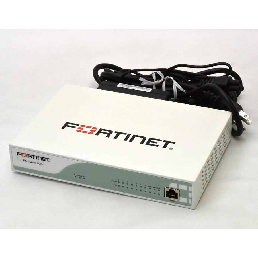 Fortinet FortiGate-60D FG-60D FortiOS v5.2.4 build0688 (GA) 設定初期化済 ...