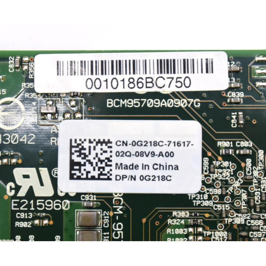 DELL 0G218C BCM5709 2ポート GbE NIC PCI-Express x4 Broadcom OEM : TCEダイレクト ...