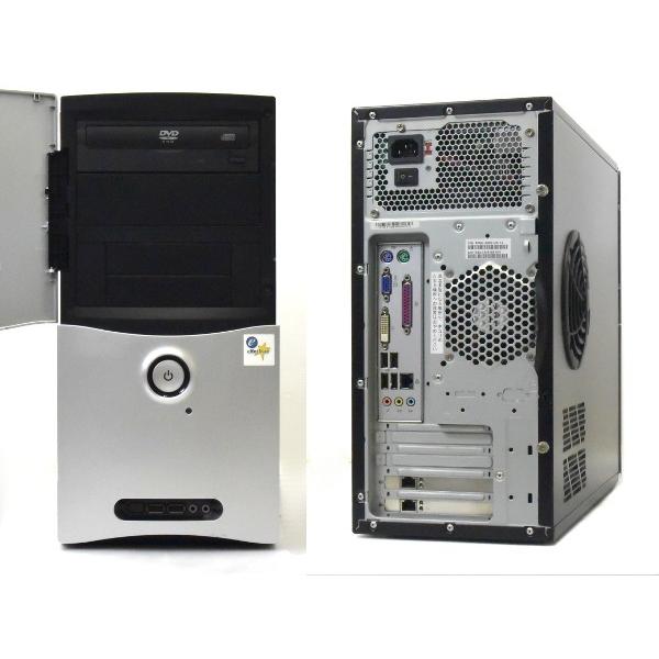 eNetStar Intel製DG41TY搭載 LGA775 ミニタワー型サーバー Core2Duo E7600 3.06GHz 2GB ...