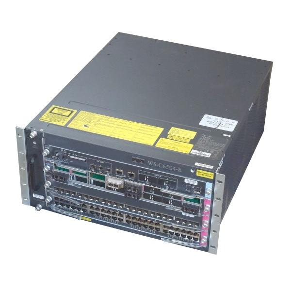 Cisco Catalyst 6500-E WS-C6504-E V01 WS-Sup2T-10G (SuperVisorEngine2T ...