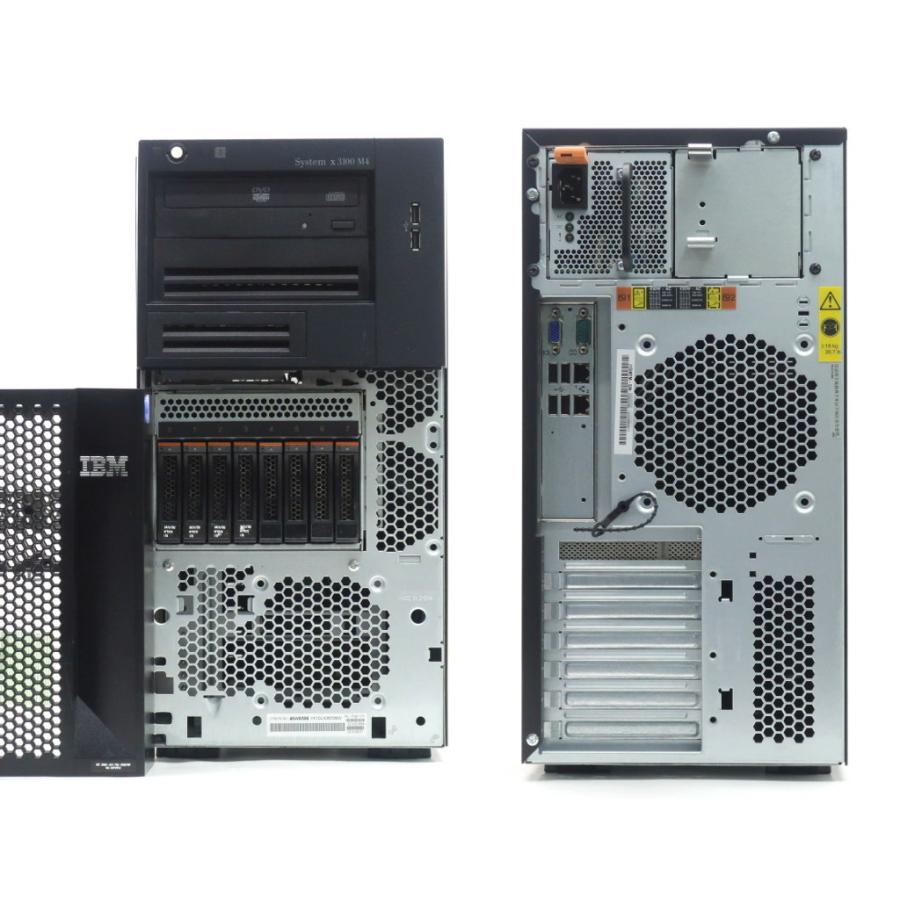IBM System x3100 M4 Xeon E3-1270 v2 3.5GHz 16GB 1TBx4台(SATA2.5インチ ...