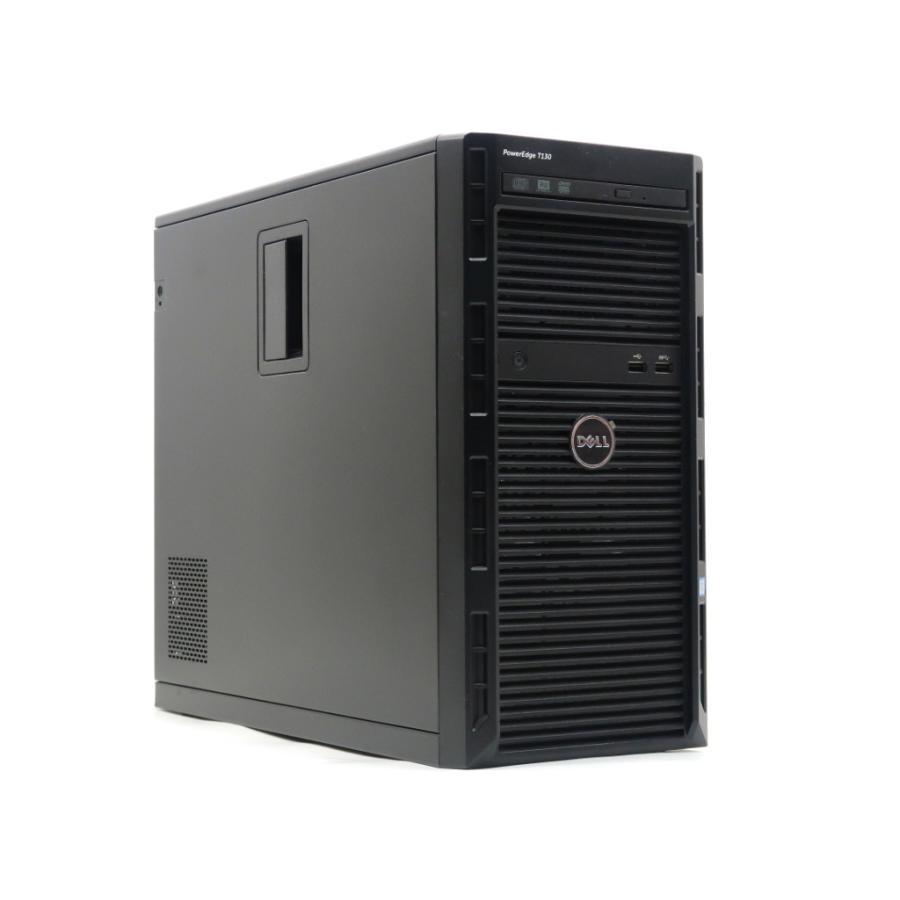 DELL PowerEdge T130 Xeon E3-1220 v5 3GHz 16GB 1TBx2台(SATA3.5インチ/RAID1構成 ...
