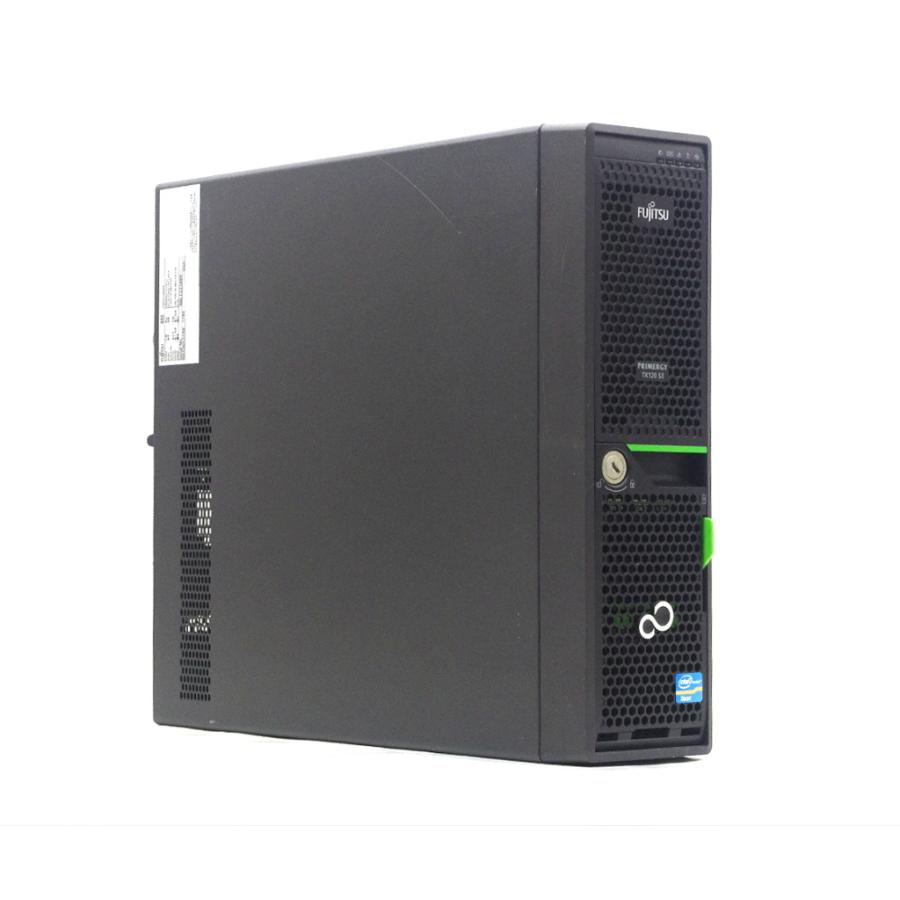 富士通 PRIMERGY TX120 S3 Xeon E3-1230 v2 3.3GHz 8GB 450GBx3台(SAS2.5インチ ...