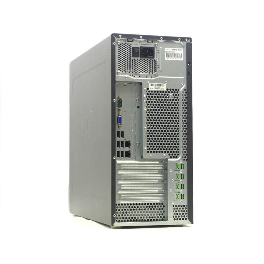 富士通 PRIMERGY TX100 S3 Pentium G640 2.8GHz 8GB 500GBx4台(SATA3.5インチ ...