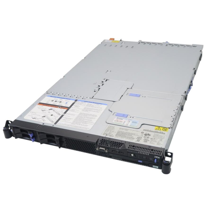 IBM System x3350 Xeon X3320 2.5GHz 4GB 146GBx2台(SAS2.5インチ/6Gbps/RAID1構成 ...