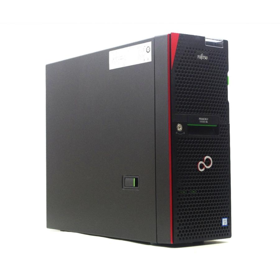 富士通 PRIMERGY TX1330 M4 Xeon E-2124 3.3GHz 16GB 1TBx2台(SATA3.5インチ/RAID1 ...