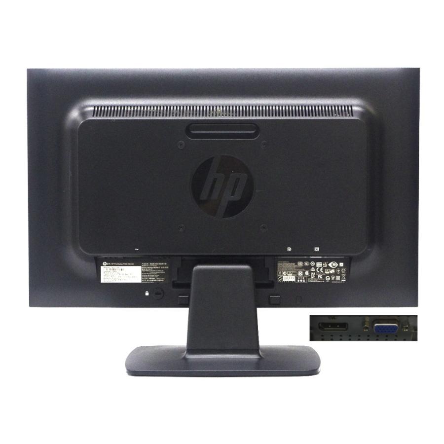 hp ProDisplay P202 20インチ 非光沢パネル HD+ 1600x900ドット DisplayPort/アナログRGB入力 ...