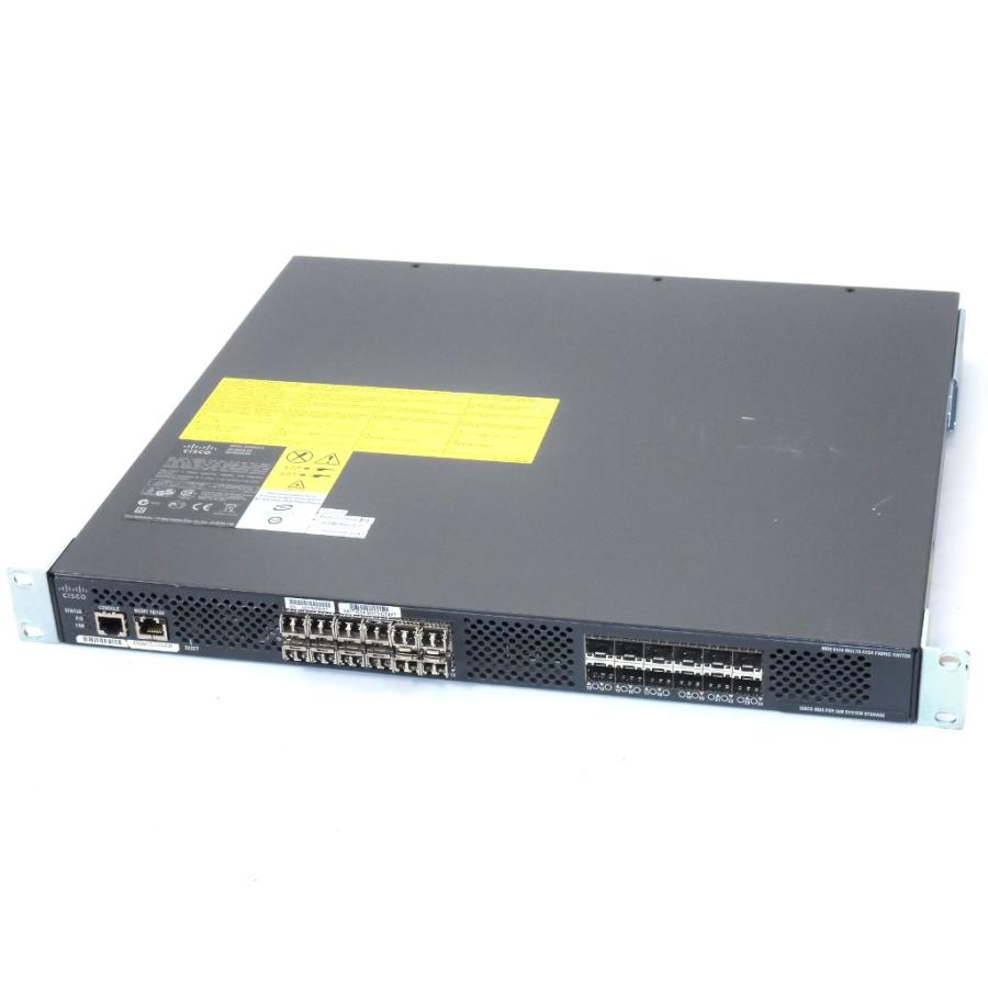 Cisco DS-C9124-K9 V04 MDS 9124 最大24ポート4Gbps対応FCスイッチ NX-OS version 4.1 ...