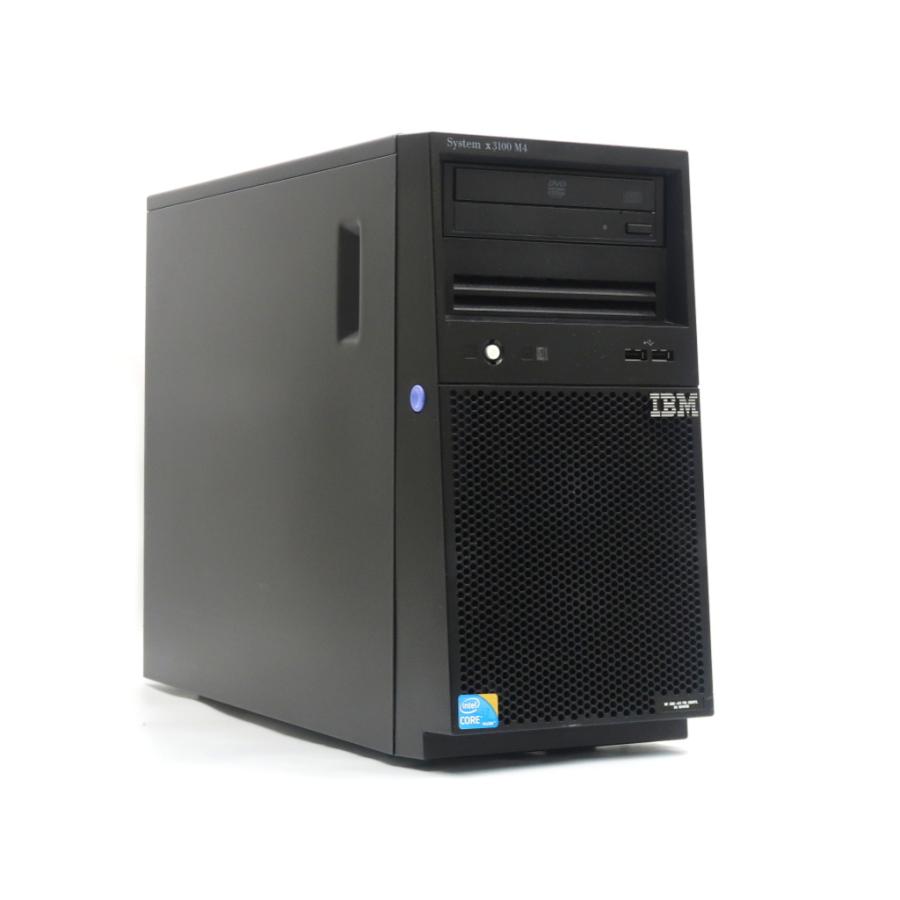 IBM System x3100 M4 Core i3-2120 3.3GHz 8GB 500GBx2台(SATA3.5インチ/RAID1構成 ...