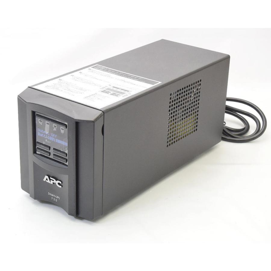 APC Smart-UPS 750 LCD 100V 100V対応据え置き型液晶コンソールつきUPS 出力容量500W/750VA バッテリー ...