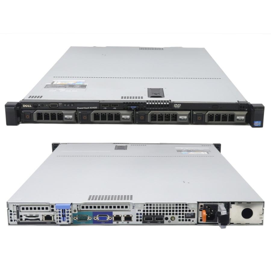 DELL PowerVault NX400 Xeon E5-2403 1.8GHz 8GB 1TBx4台(SAS3.5インチ/6Gbps ...