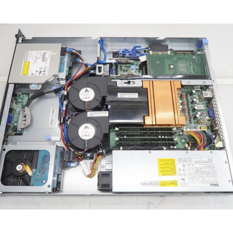 DELL PowerEdge R200 Xeon X3330 2.66GHz 8GB 500GBx2台(SATA3.5インチ/RAID1構成 ...