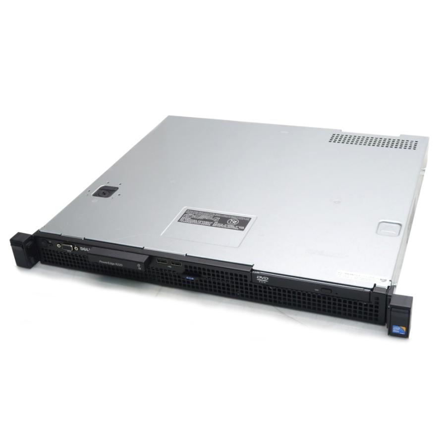 DELL PowerEdge R220 Xeon E3-1230 v3 3.3GHz 8GB 1TBx2台(SATA3.5インチ/RAID1 ...