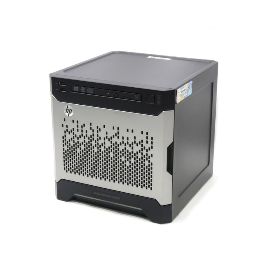 hp ProLiant MicroServer Gen8 Xeon E3-1220L v2 2.3GHz 8GB 500GBx2台(SATA3.5インチ/RAID1構成) DVD+-RW ...