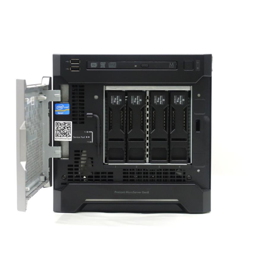 hp ProLiant MicroServer Gen8 Xeon E3-1220L v2 2.3GHz 8GB 500GBx2台(SATA3 ...