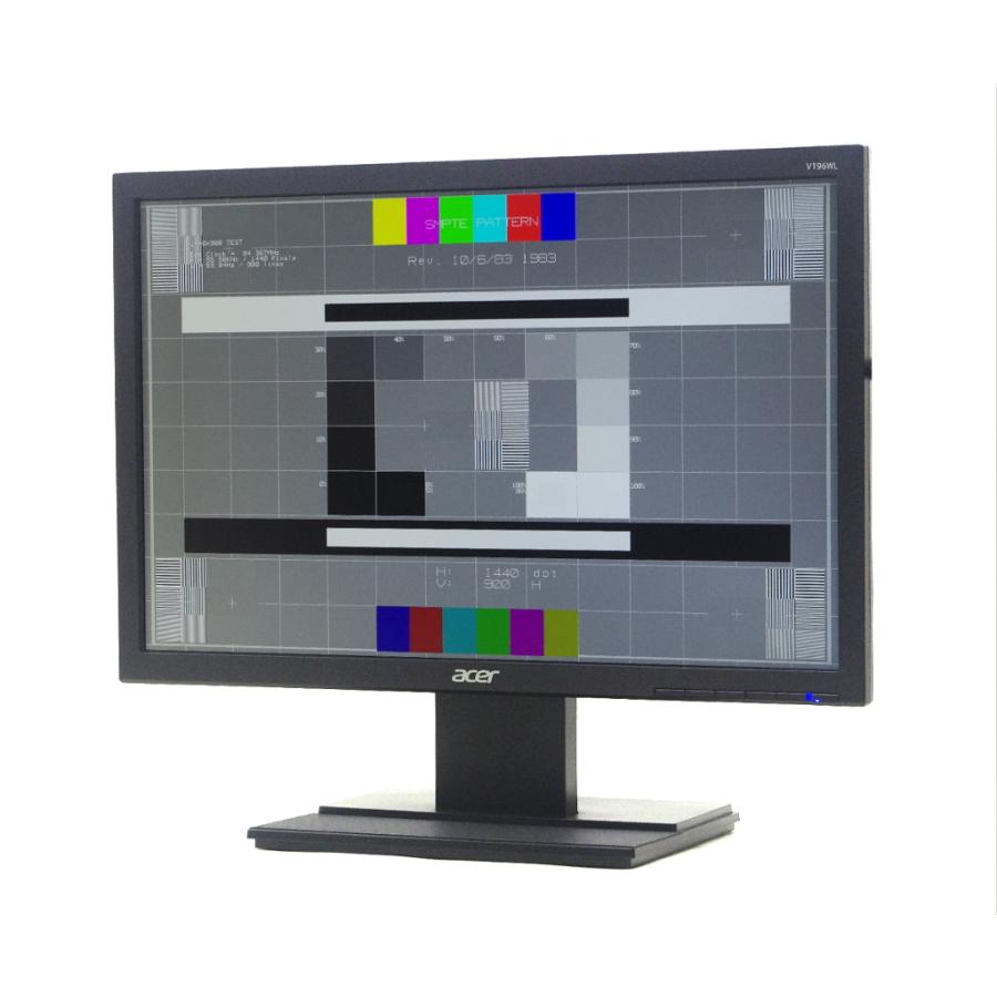 acer V196WL 19インチ 非光沢パネル WXGA+ 1440x900ドット DVI-D/アナログRGB入力 : TCEダイレクト ...