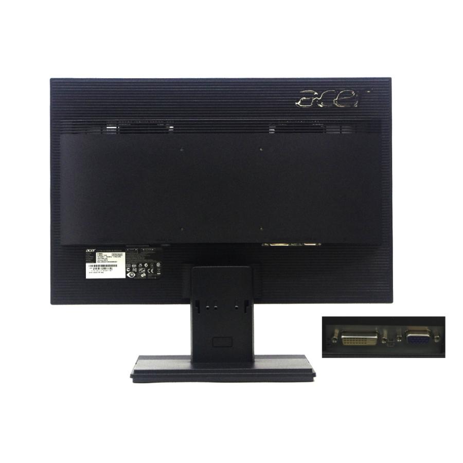 acer V196WL 19インチ 非光沢パネル WXGA+ 1440x900ドット DVI-D/アナログRGB入力 : TCEダイレクト ...