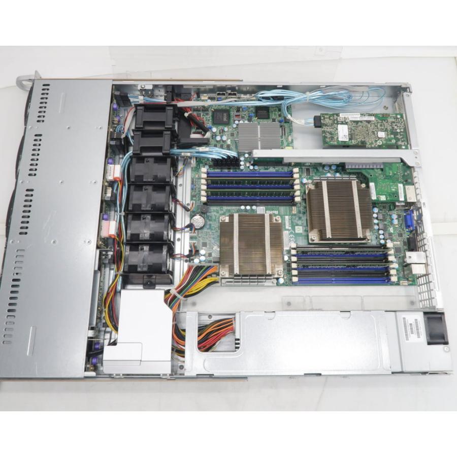 SuperMicro SuperServer 6016T-UF Xeon L5630 2.13GHz*2 16GB 146GBx2台(SAS2.5インチ/6Gbps/RAID1構成 ...