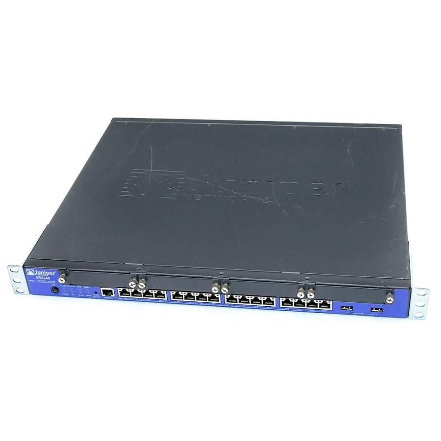 Juniper SRX240H 16ポート1000BASE-T JUNOS 12.1X46-D45.4 dynamic-vpn/ax411 ...