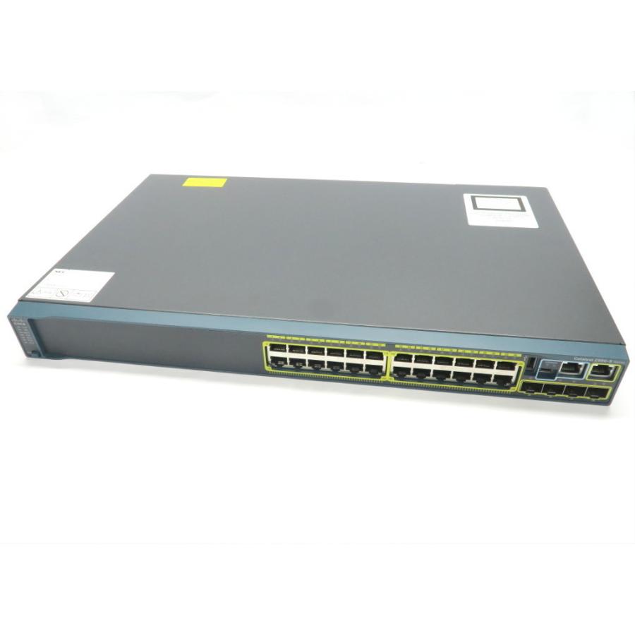 Cisco Catalyst WS-C2960S-24TS-L V04 24ポート1000BASE-T 4ポートSFPスロット搭載 ...
