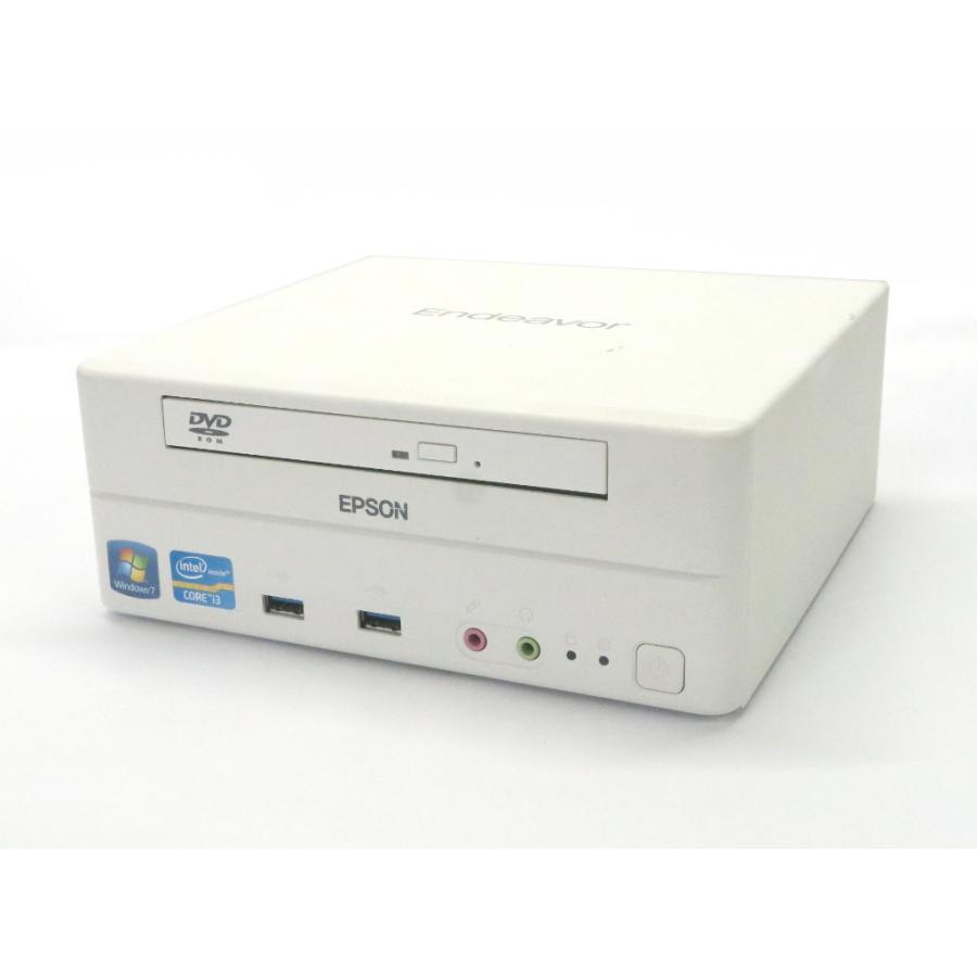 EPSON Endeavor ST160E Core i3-3120M 2.5GHz 4GB 128GB(SSD) DVI-D アナログRGB出力 DVD-ROM Windows10 Pro ...