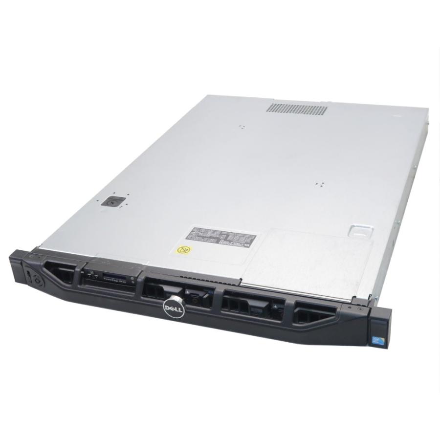 DELL PowerEdge R410 Xeon X5667 3.06GHz*2 32GB 1TBx4台(SAS3.5インチ/6Gbps/RAID6構成) DVD-ROM PERC 6/i ...
